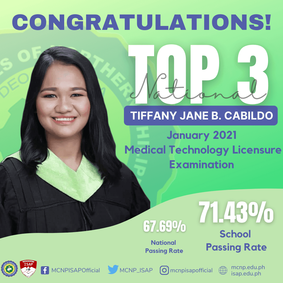 A Topnotcher’s Story - Medical Colleges of Northern Philippines