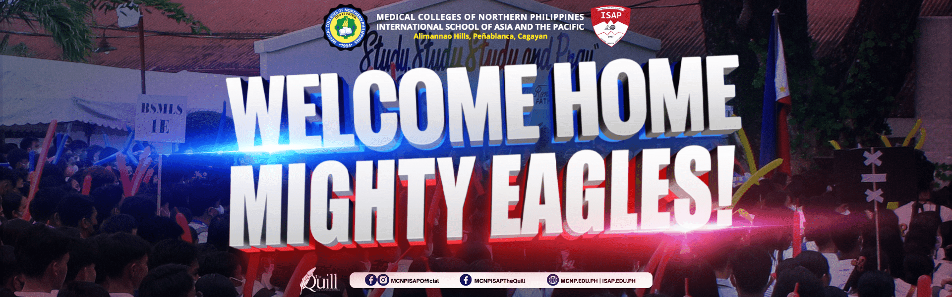 Medical Colleges of Northern Philippines - Home of the Mighty Eagles